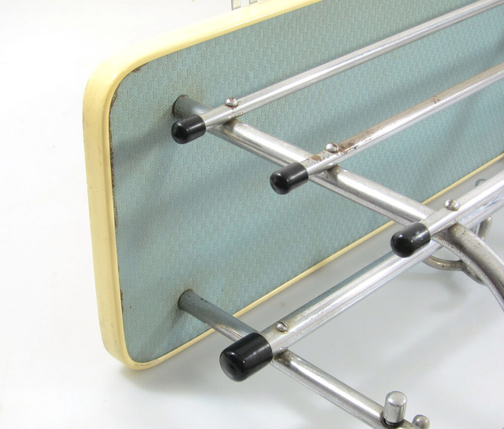 Blue Fifties vintage design coat rack | Bom Design Furniture